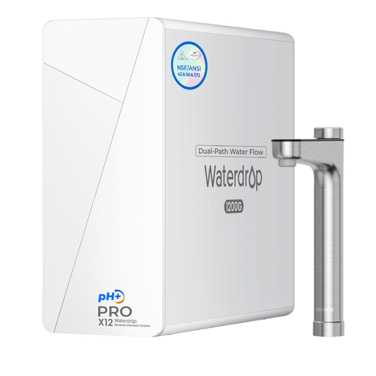 Waterdrop X12 Pro RO Filter System | Dual Flow, Advanced Filtration