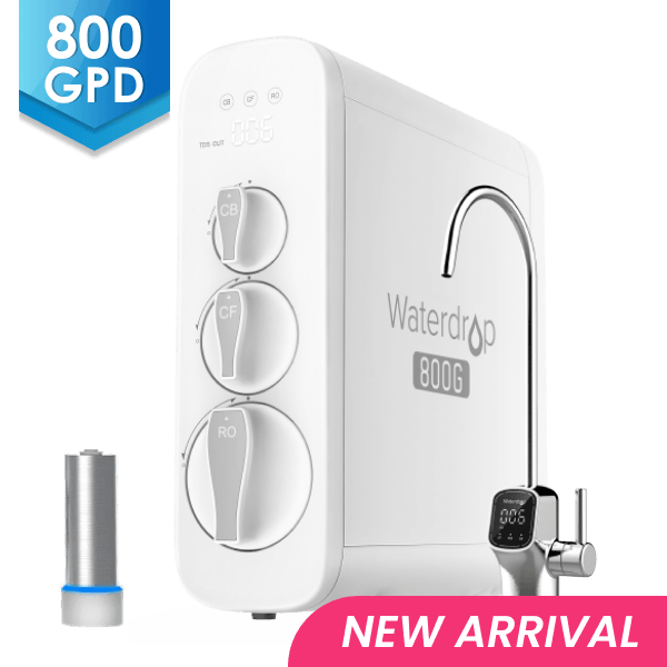 800 GPD UV Sterilizing tankless reverse osmosis system
